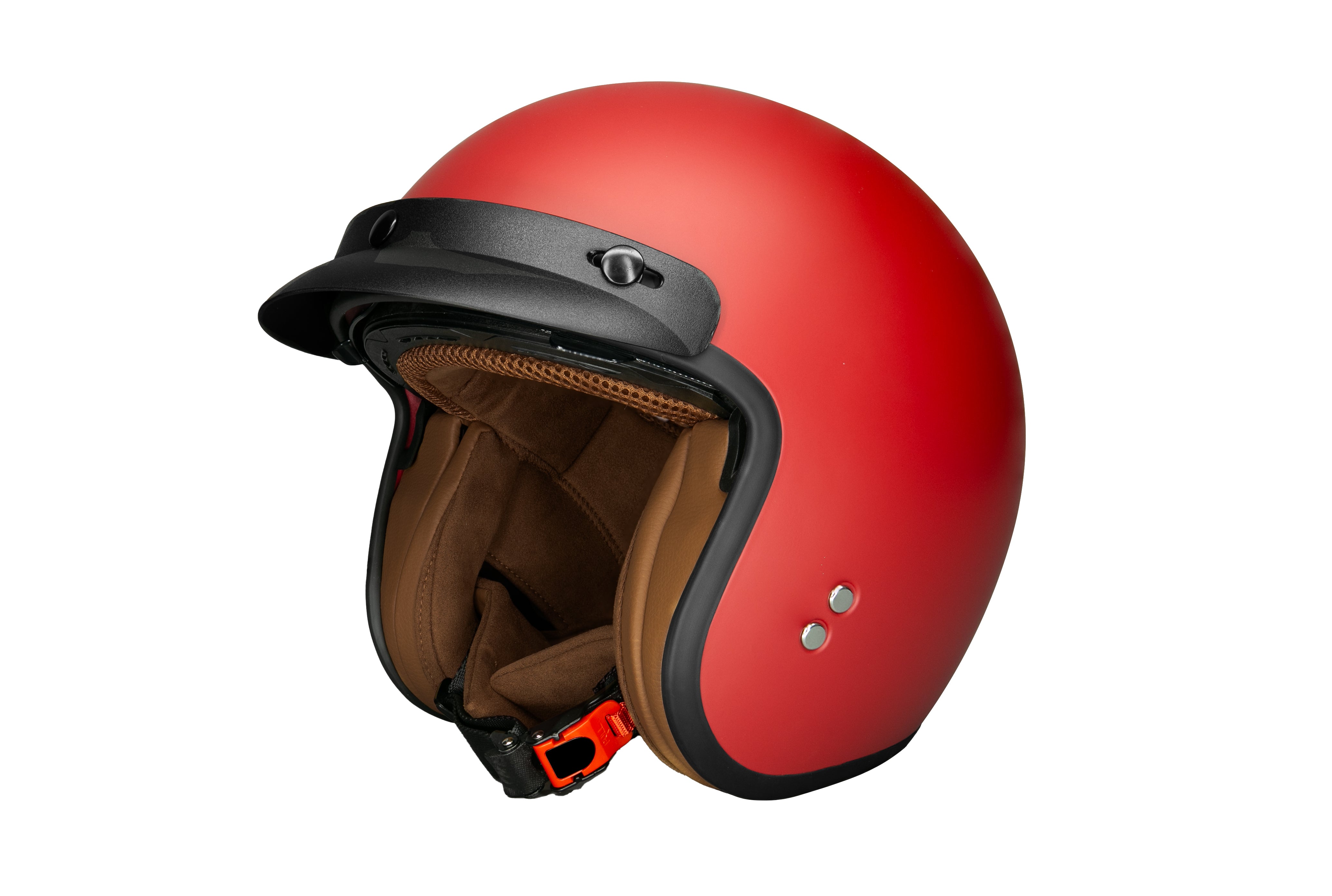 rubinroter Motorradhelm, offener Helm | HSWHEEL – Dawnrise